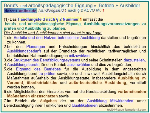 Ada Dozent Ausbildung der Ausbilder Dozent Ausbildereignungsprüfung ...